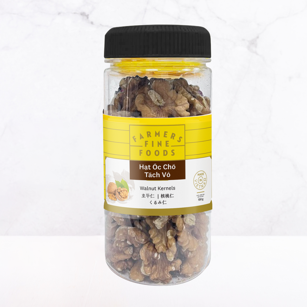 Hạt óc chó Farmers Fine Foods 200 g ( Hủ nhựa ) – REUNION FOODS